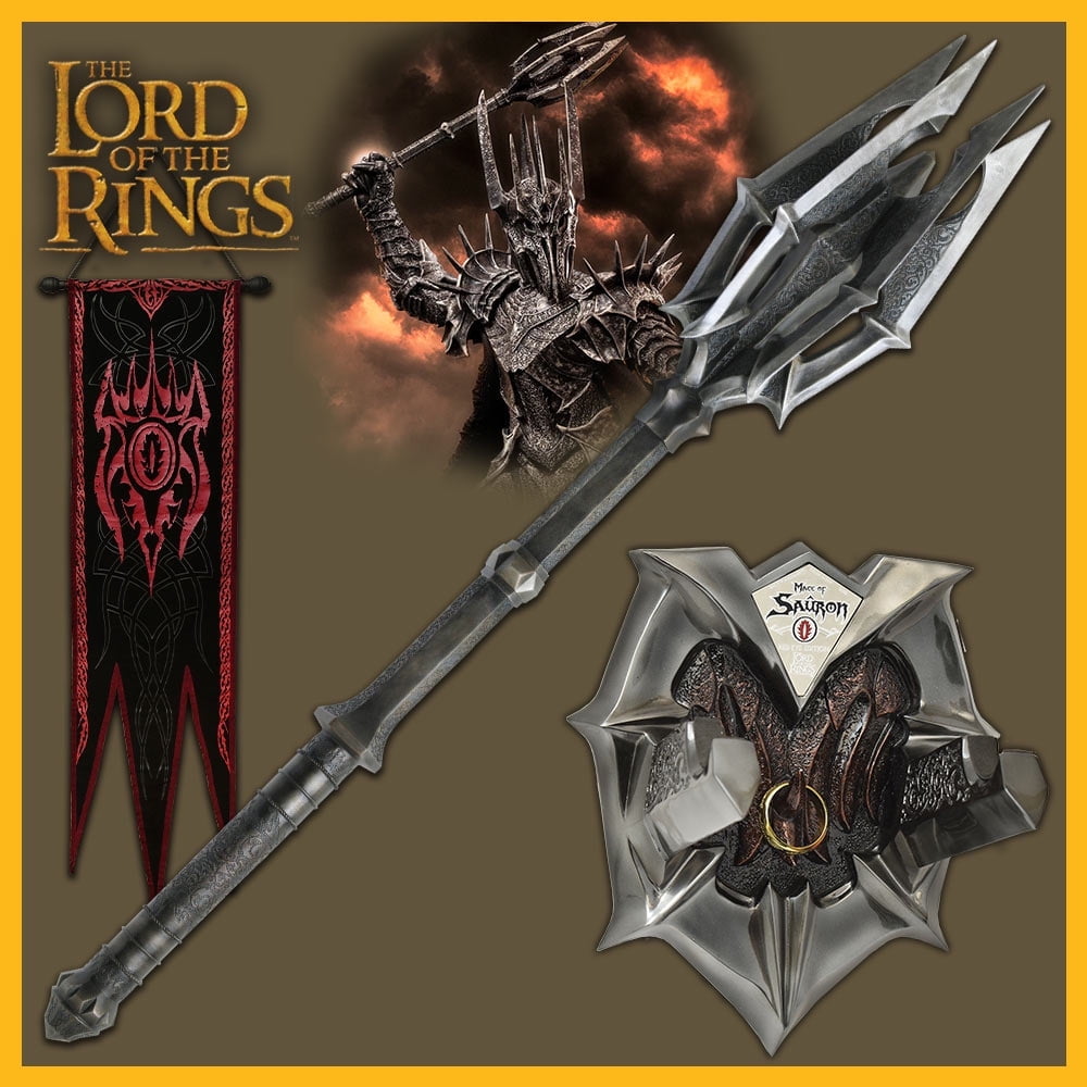 Mace of Sauron - Officially Licensed Lord of the Rings Collectible ...
