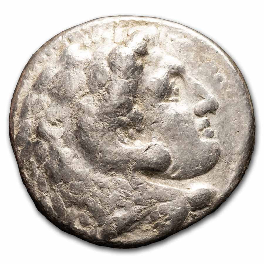Macedon AR Tetradrachm Alexander III 336-323 BC XF (Random Coin ...