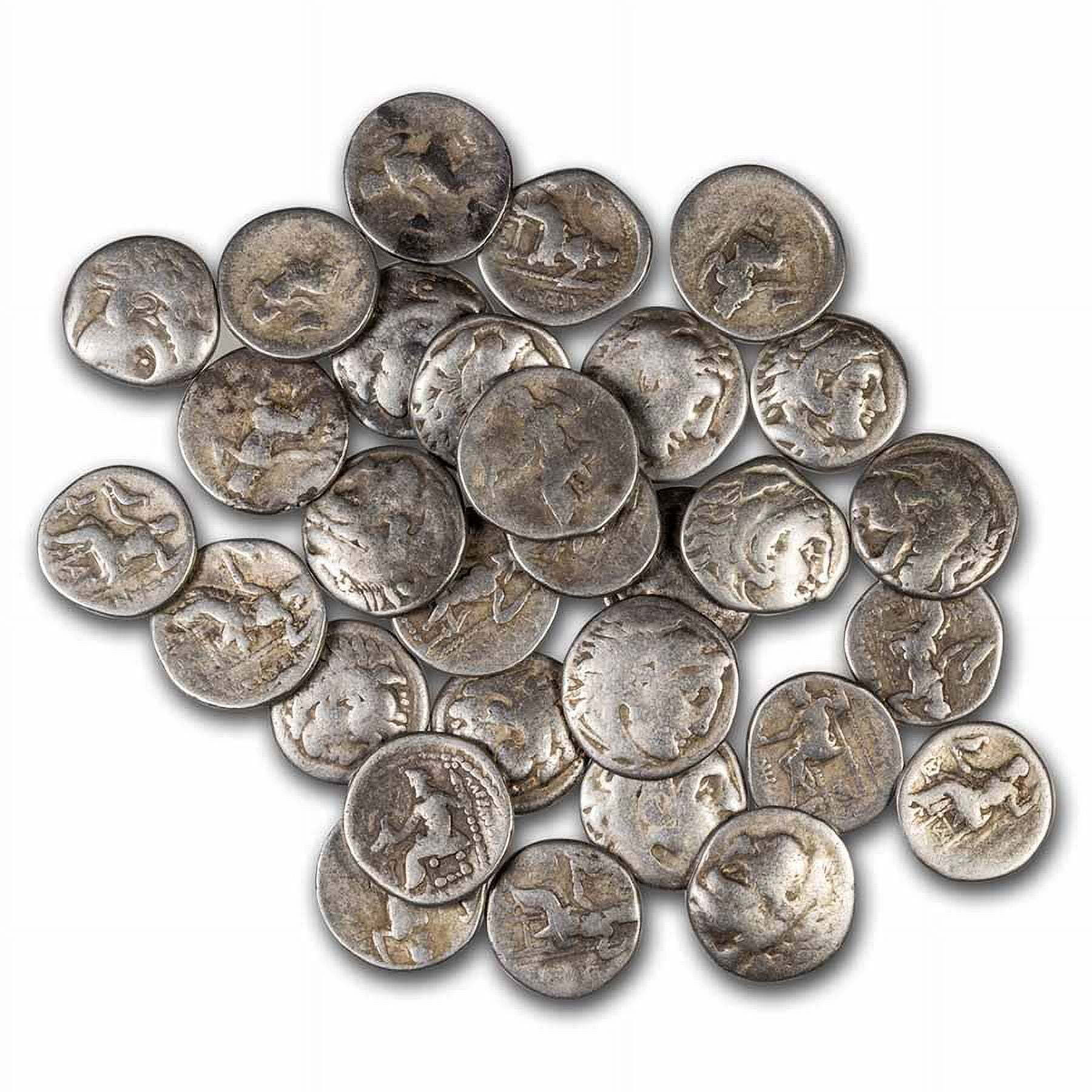 Macedonian Silver Drachm Alexander III (336-323 BC) VG-Fine - Walmart.com