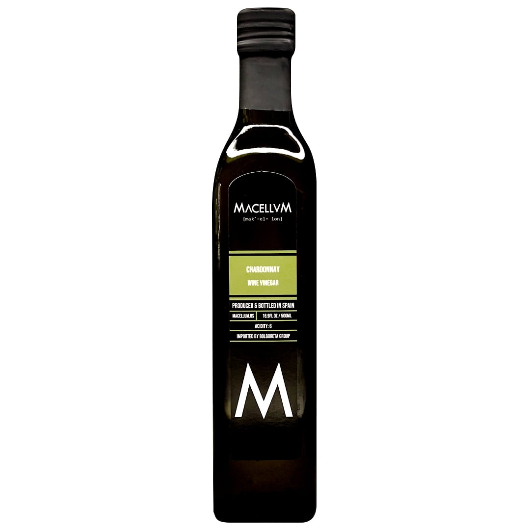 Macellum 100% Spanish Imported Chardonnay Cooking Vinegar for Food, 16. ...