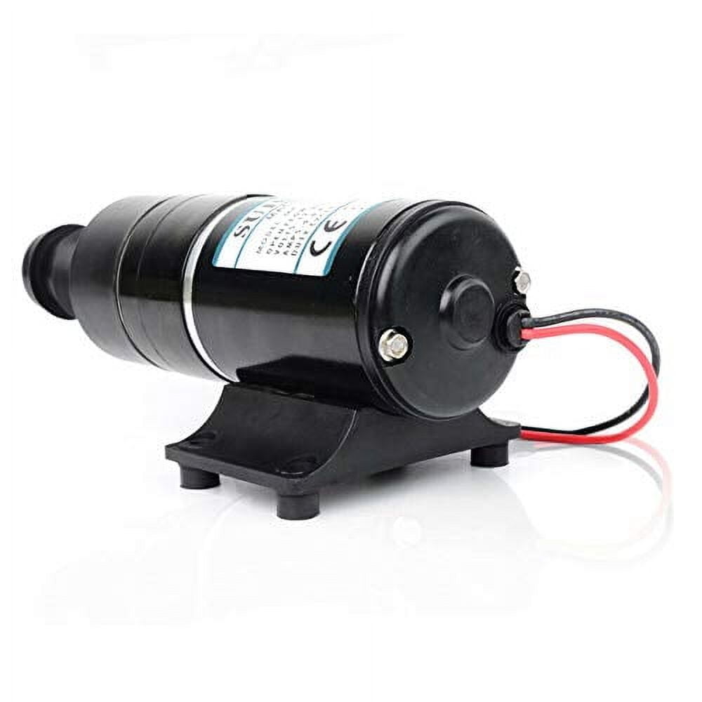 Macerator Pump for RV, 12V Macerator Waste Water Pump 8.5 GPM Self ...