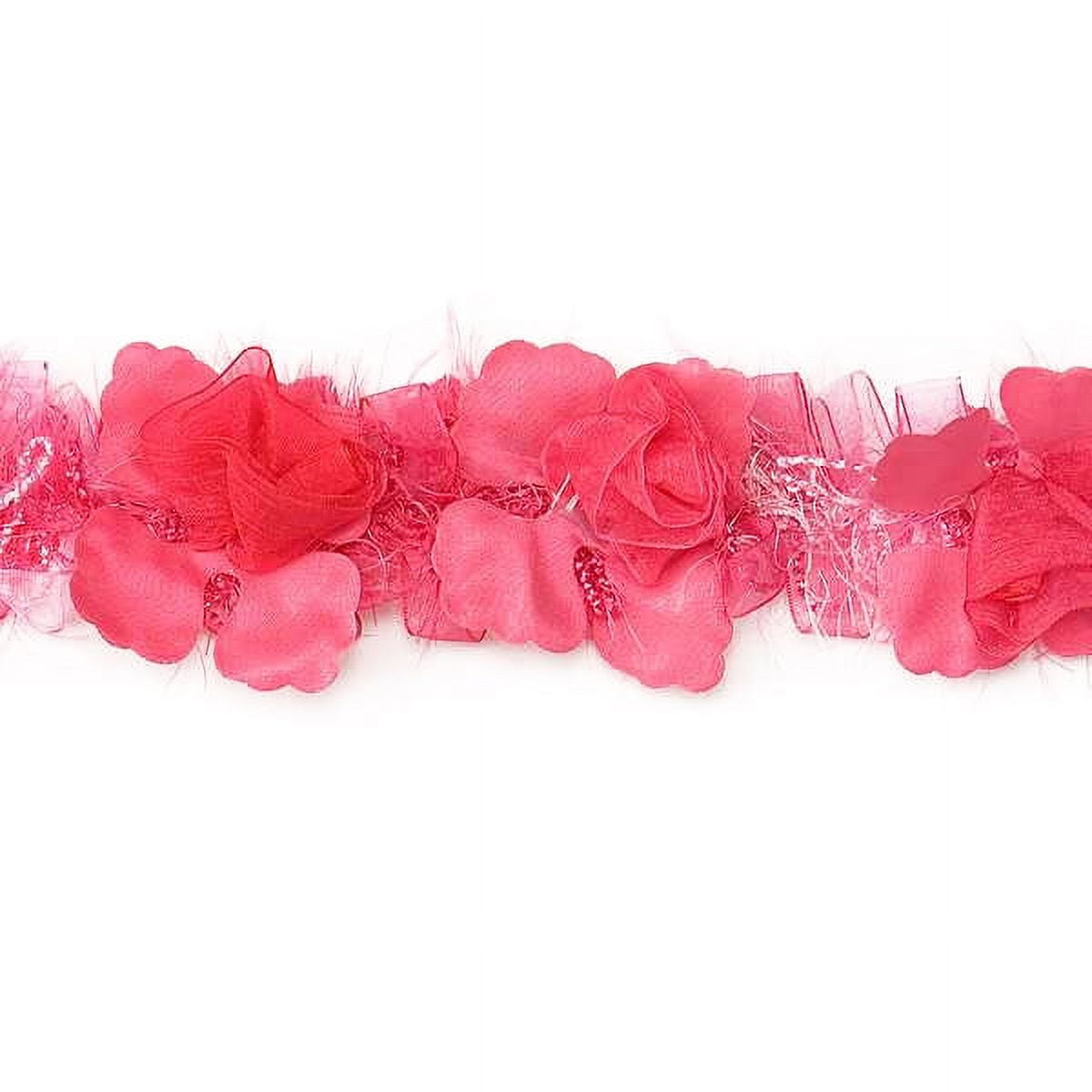 Macey Stretch Flower Trim by the yard (Sold by the Yard) - Walmart.com