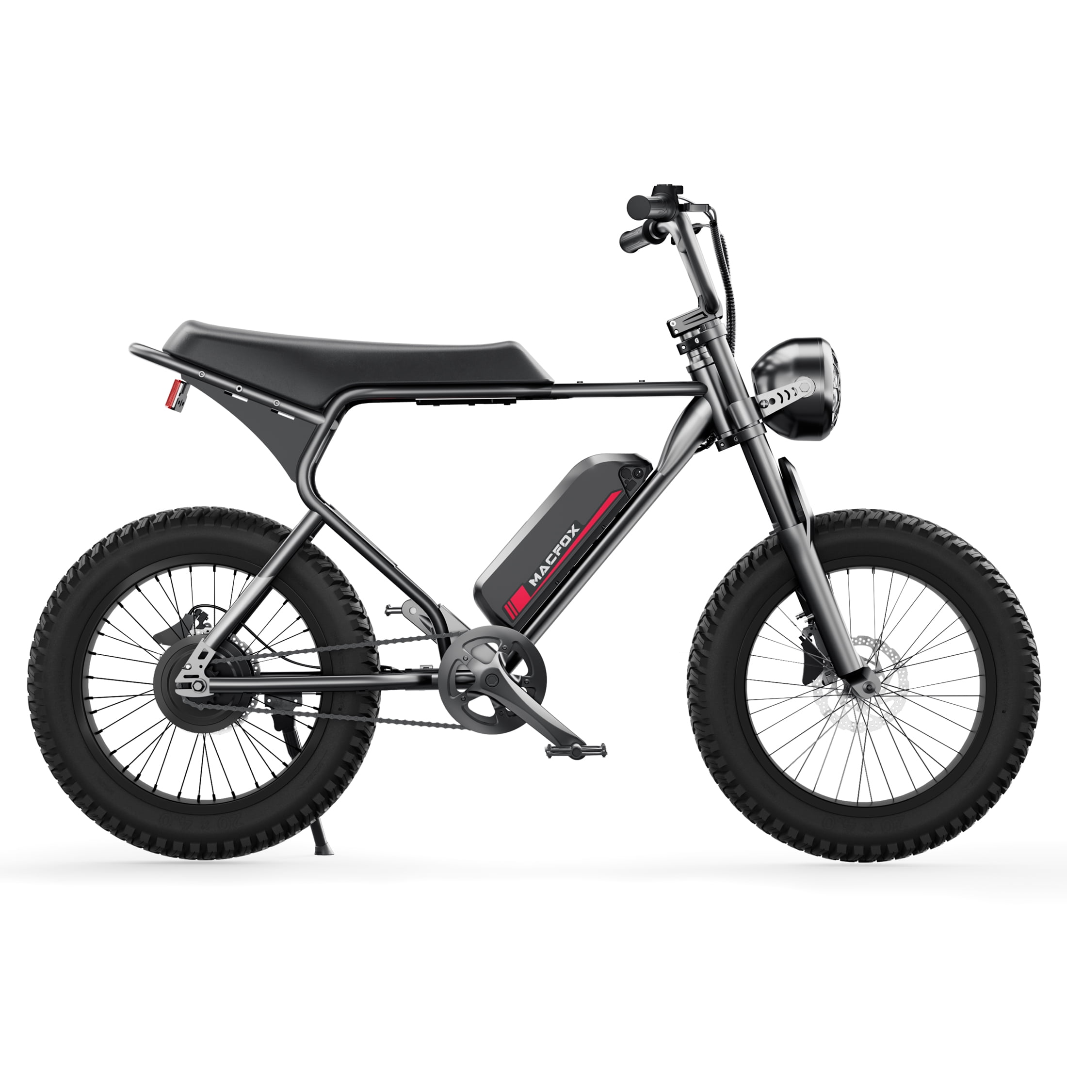 Macfox X1S Fat Tire Electric Commuter Bike | UL2849 Certified - 500W ...