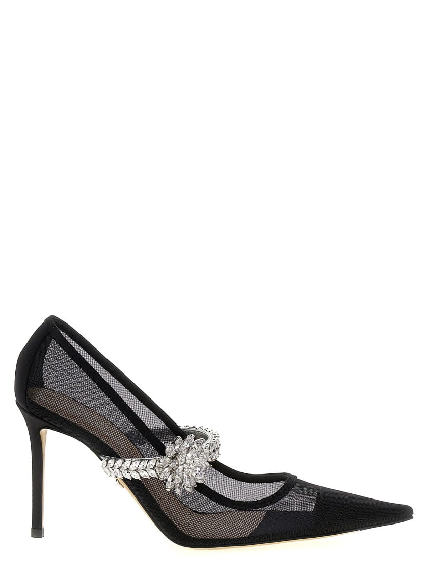 Mach & Mach 'Lotus' Pumps Black (Women's) - Walmart.com