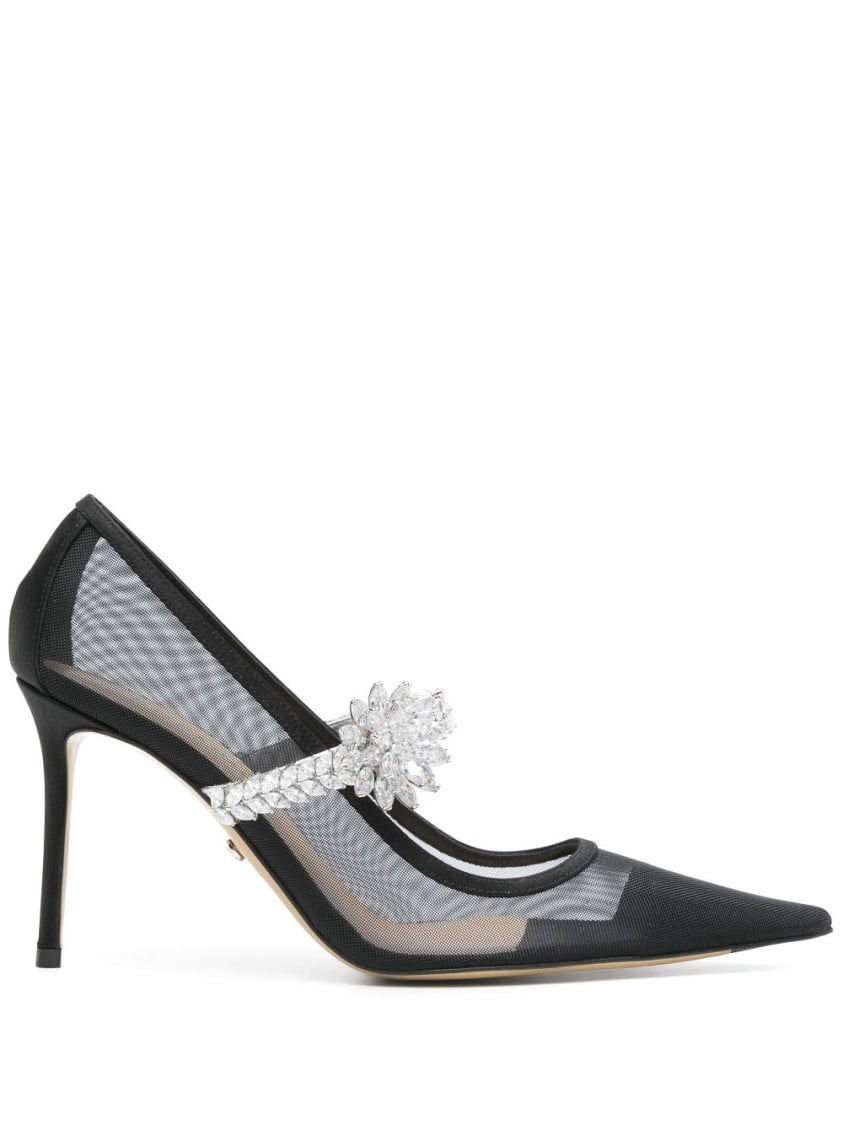 Mach & Mach Women's Calf Leather Stiletto Heels Black Sizes IT 34-50 2/ ...