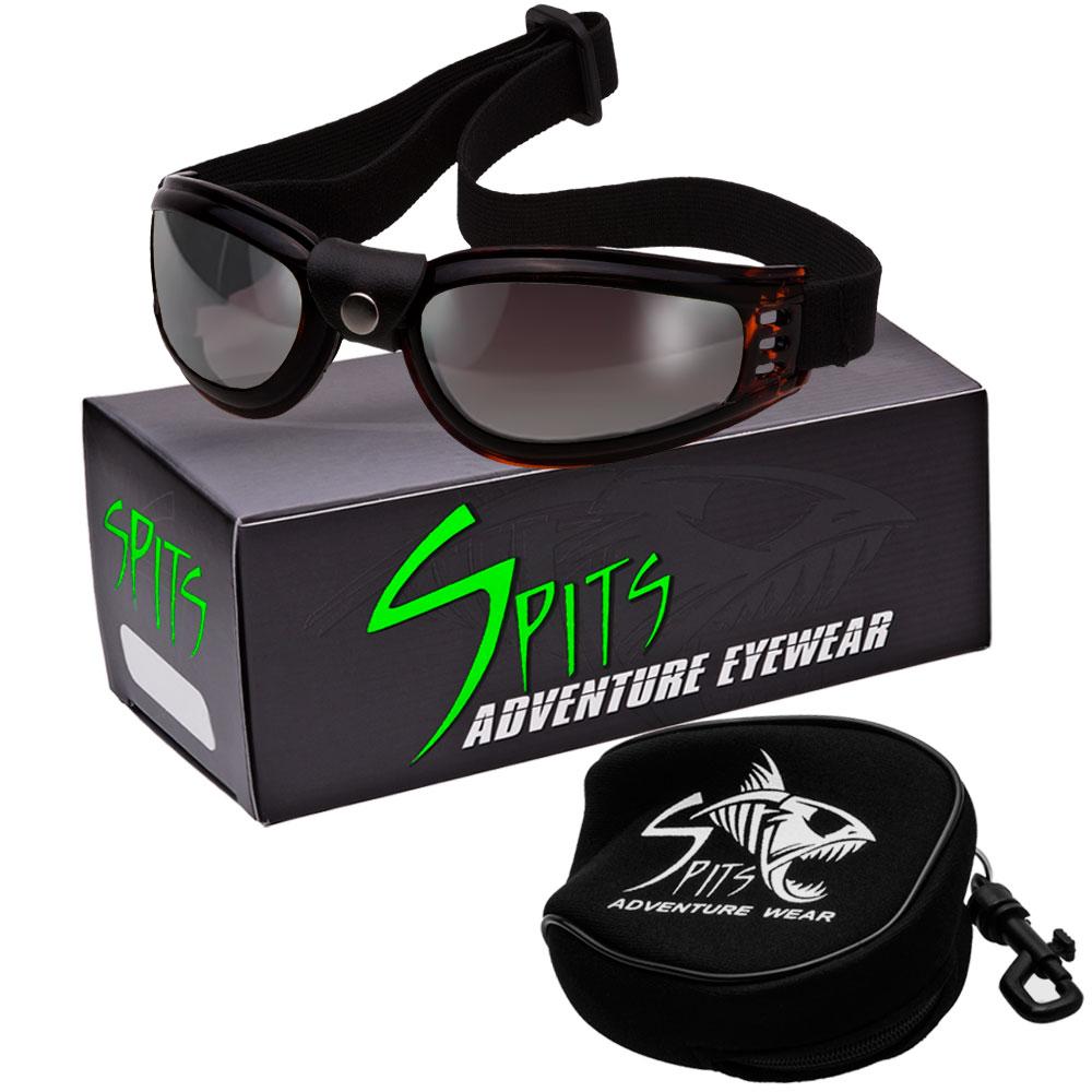 Mach Speed Compact Folding Goggles (Frame Color: Tortoise Shell, Lens ...