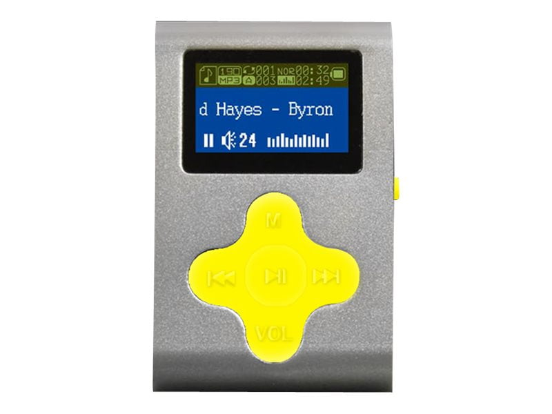 Fit Clip 4GB Flash MP3 Player - Walmart Business Supplies