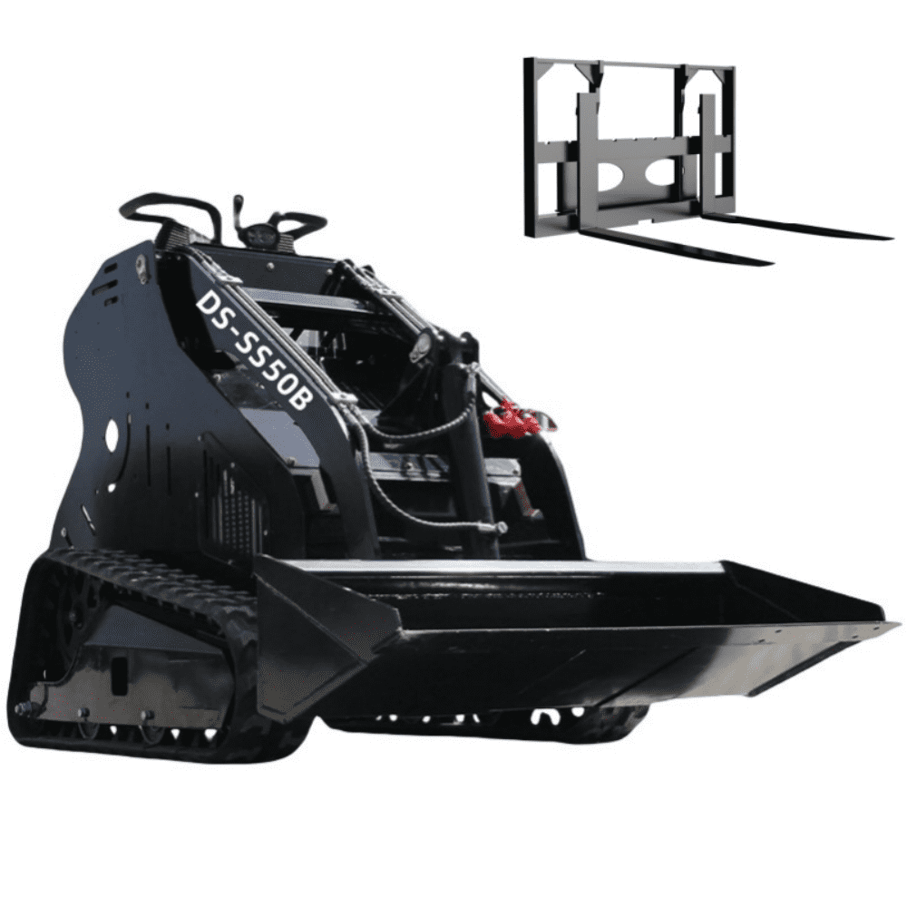 MachPro Crawler 14 HP Double Cooling Mini Skid Steer Loader With Rato ...
