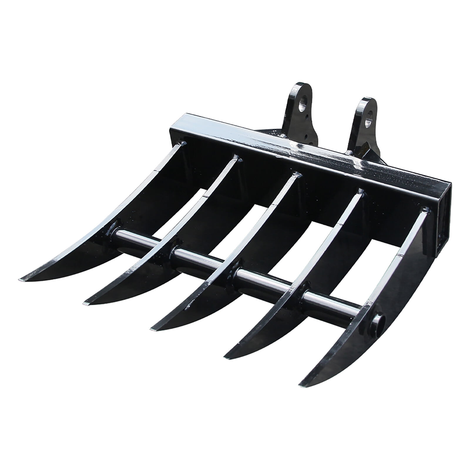 MachPro Mini Excavator Attachments 19.68" Rake, 5 Tooth Wide Backhoe ...