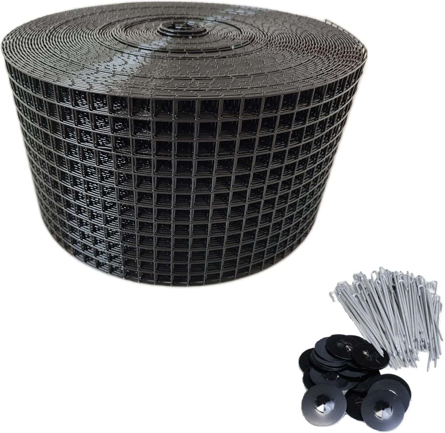 MachZ Solar Panel Guard 6" x 100' Wire Mesh with 100 Fastener Clips ...