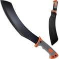 Machete with Saw - 25” Heavy Duty Tool & Sheath - Ergonomic No-Slip ...
