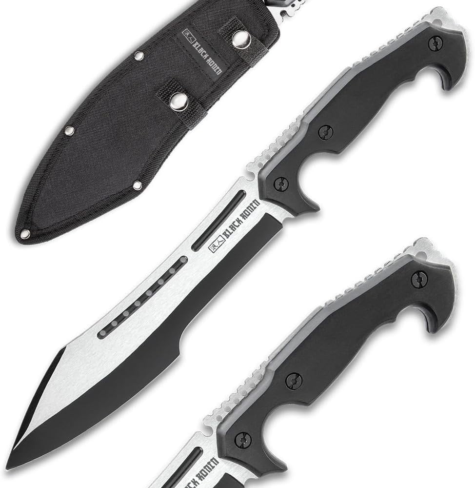 Machete Sheath | Full- Stainless Steel Blade | Finish |Ergonomic Wooden ...