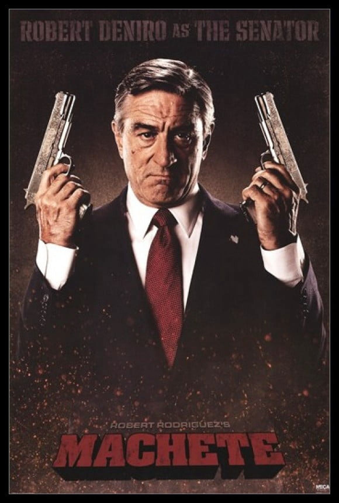 Machete - The Senator Laminated & Framed Poster (24 x 36) - Walmart.com