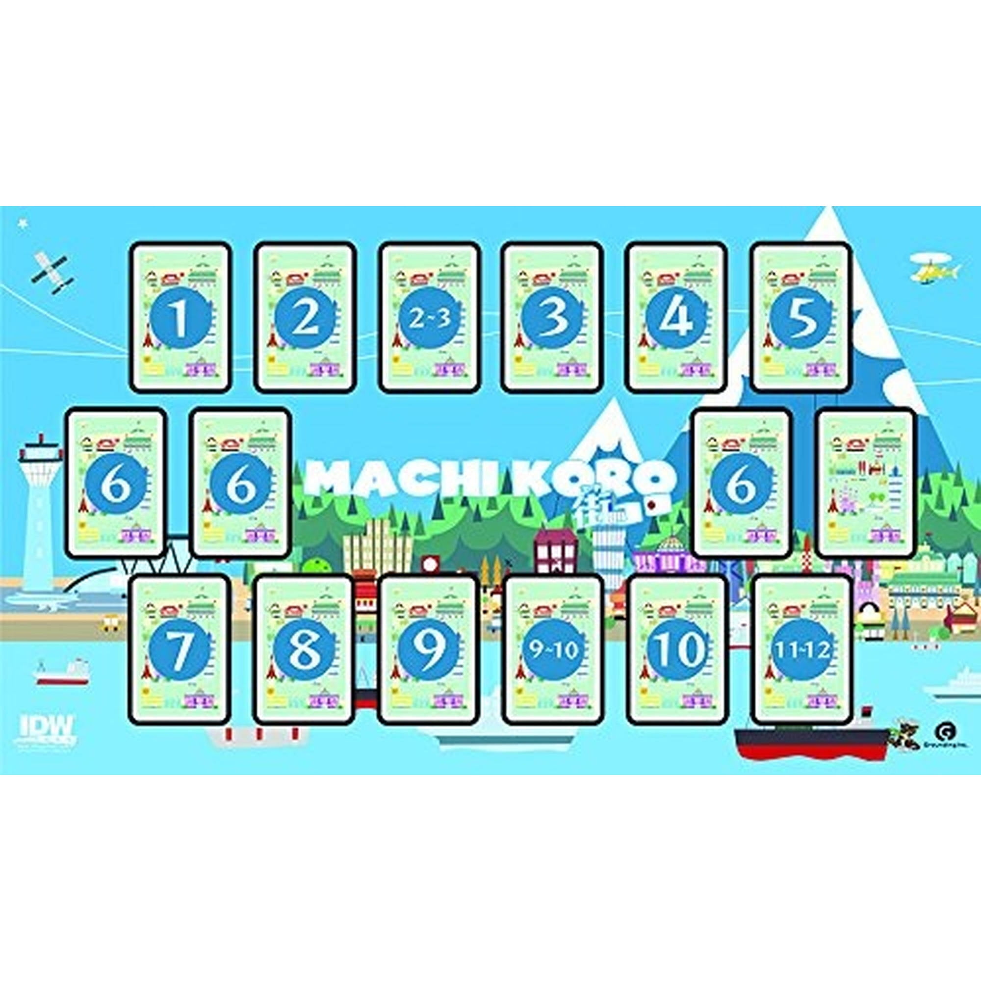 Machi Koro Deluxe Game Mat - Walmart.com