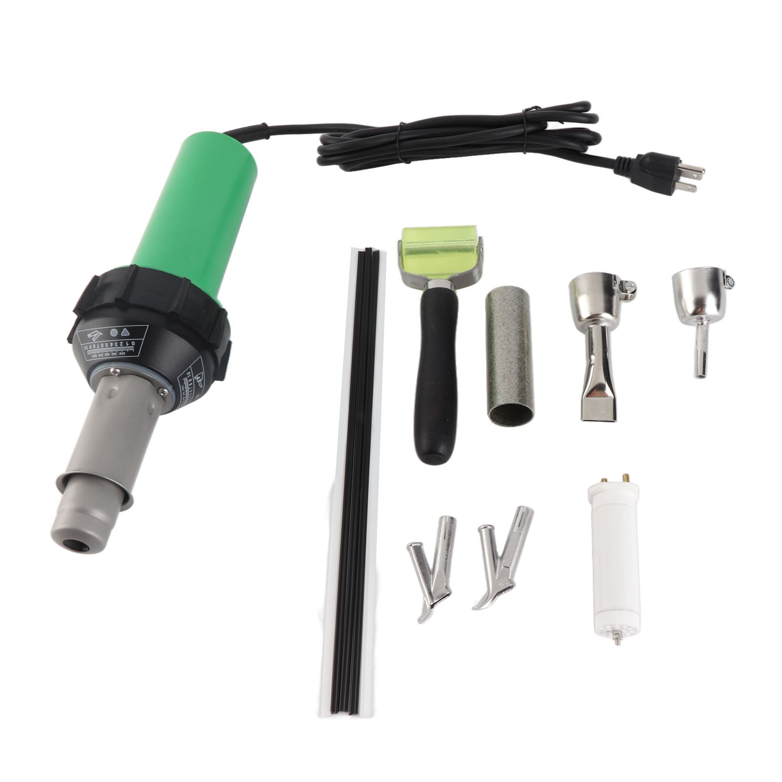 Machine 1600W Hot Air Welding Machine Kit Plastics Heat Welders Tools ...