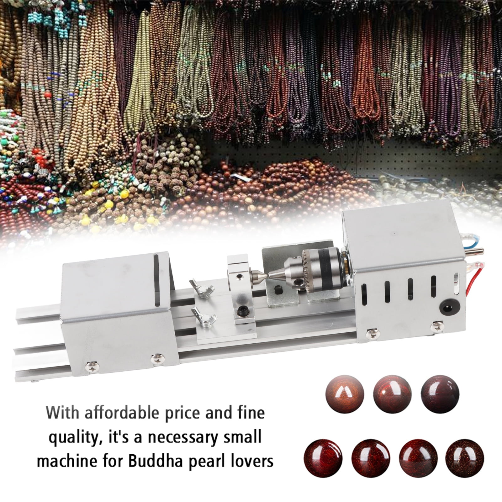 Machine Beads Grinding And Polishing Machine Mini Lathe Woodworking ...