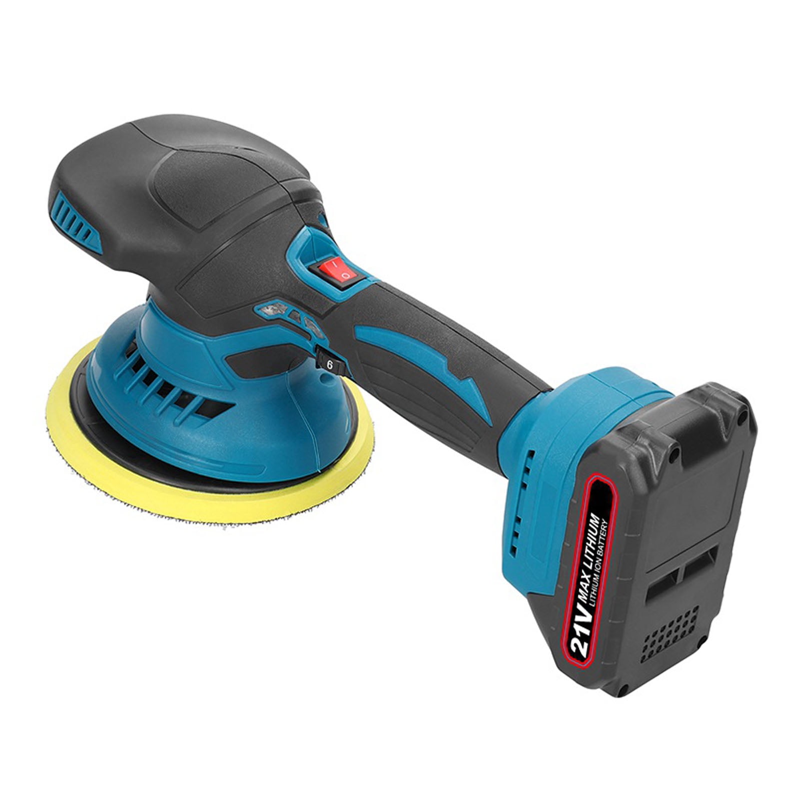 Machine Cordless Car Polisher 6 Gears Of Speeds Adjustable Electric ...