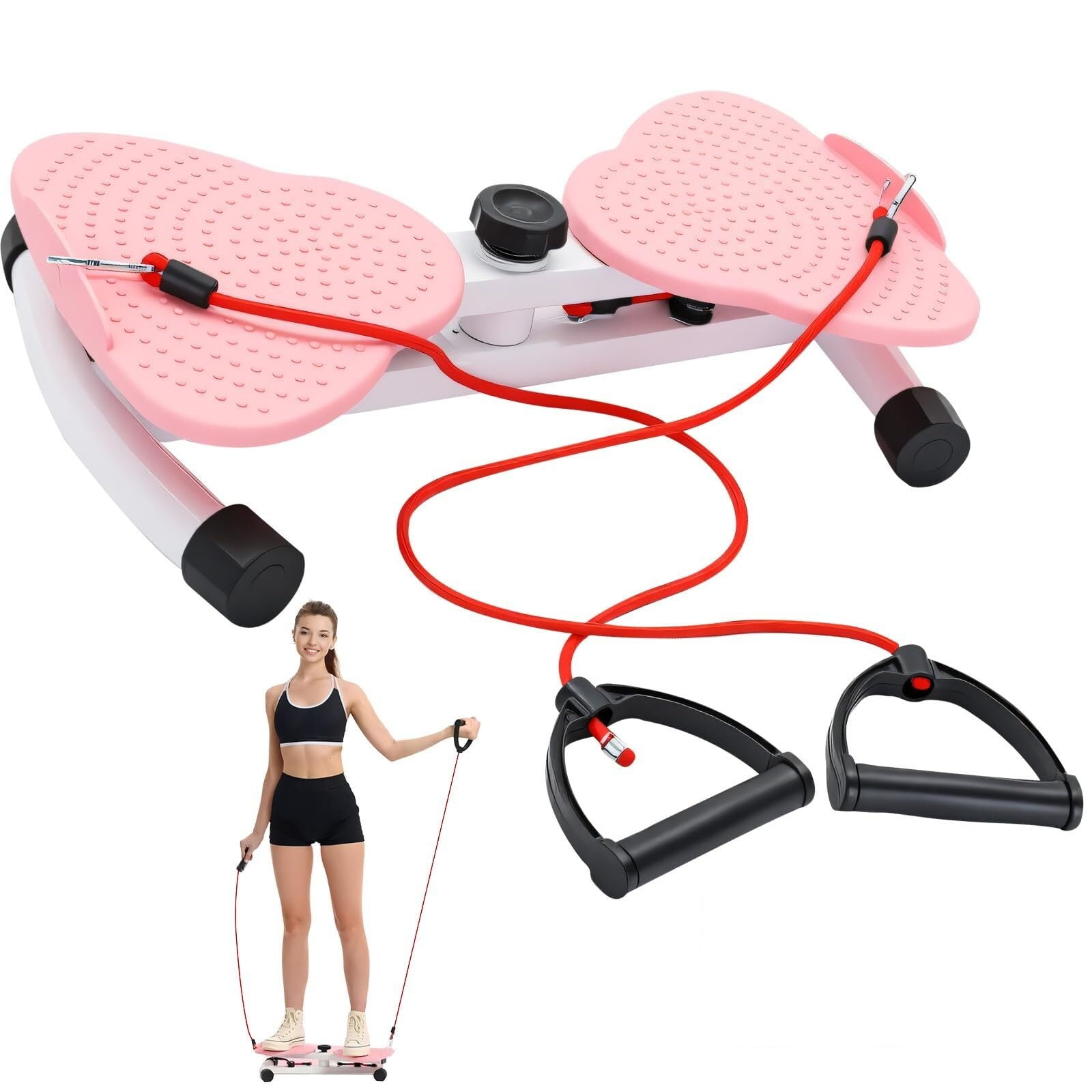 Machine Exercise Twist Boards with 300 lbs Weight Capacity,Waist ...