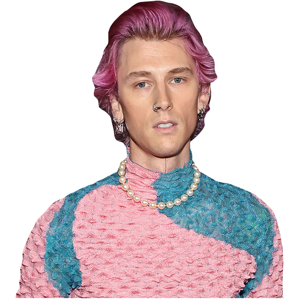 Machine Gun Kelly (Chains) Half Body Buddy Cutout - Walmart.com