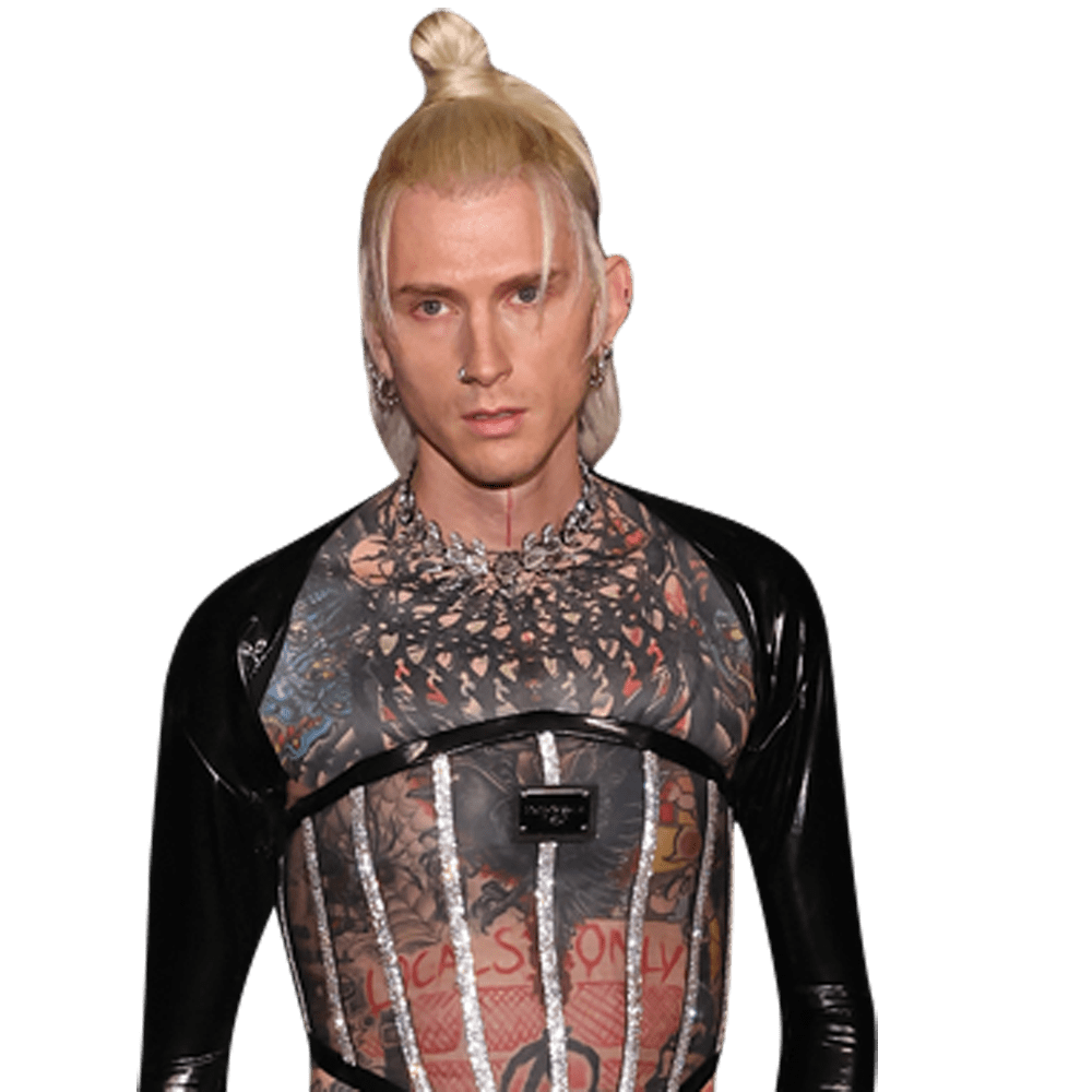 Machine Gun Kelly (Corset) Half Body Buddy Cutout - Walmart.com