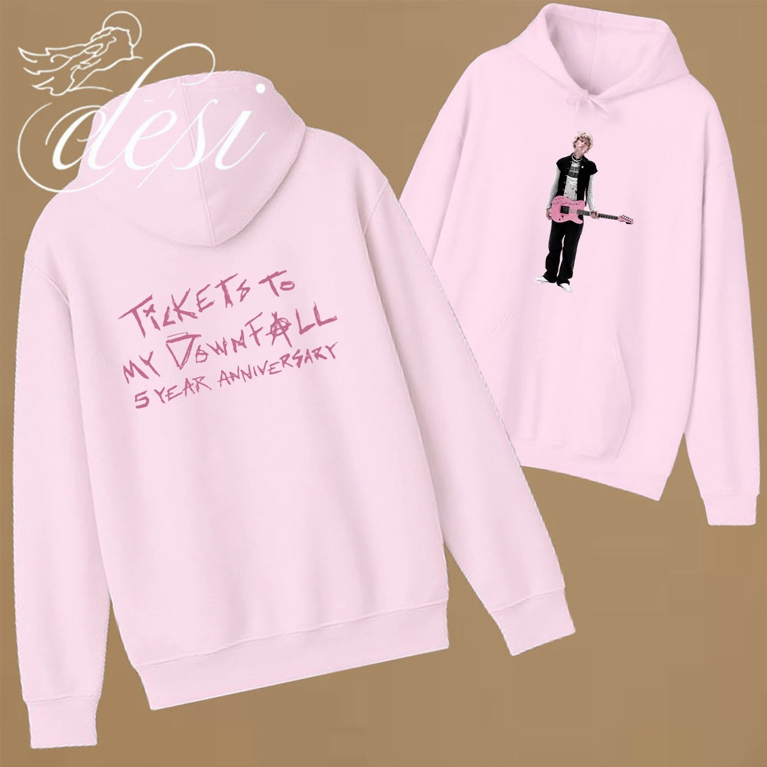 Machine Gun Kelly MGK Lost Americana Tour 2025-2026 Hoodie - Walmart.com