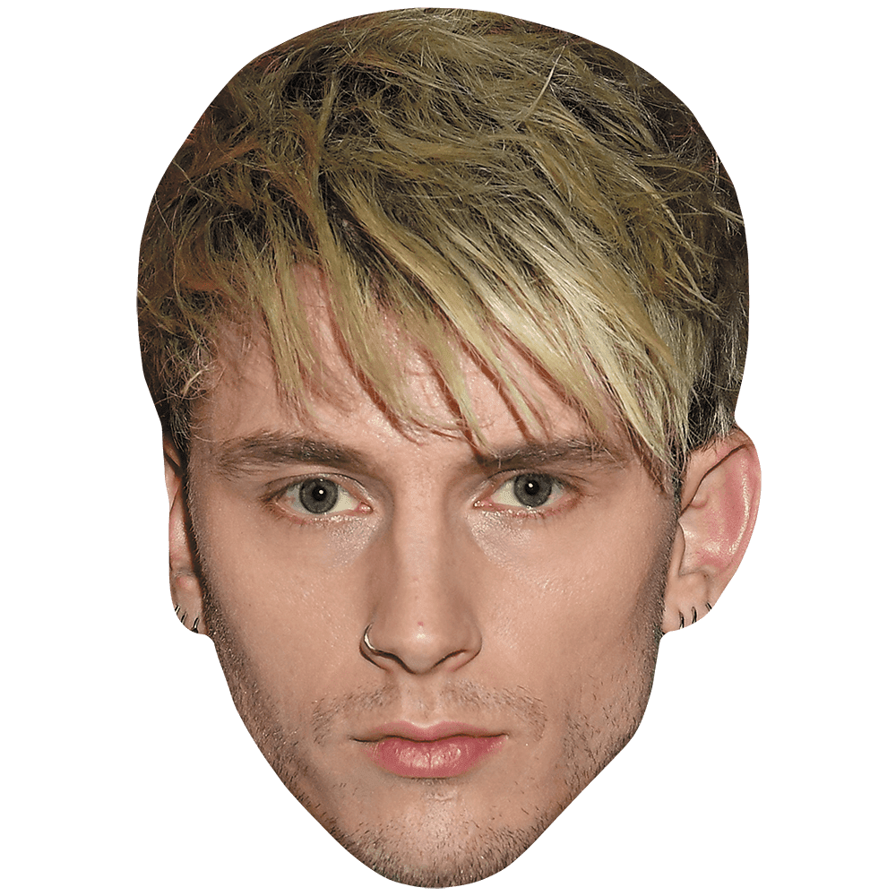 Machine Gun Kelly (Messy Hair) Big Head. Larger than life mask ...