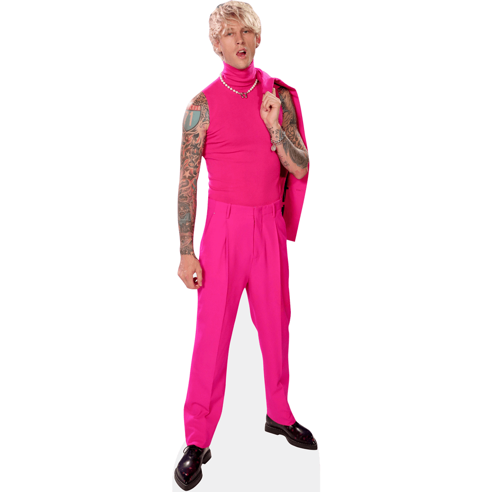 Machine Gun Kelly (Pink) Mini Cardboard Cutout Standee - Walmart.com