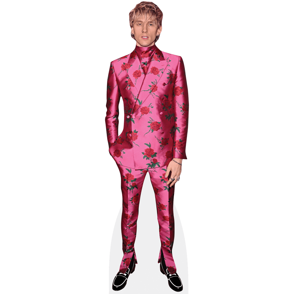 Machine Gun Kelly (Roses) Lifesize Cardboard Cutout Standee - Walmart.com