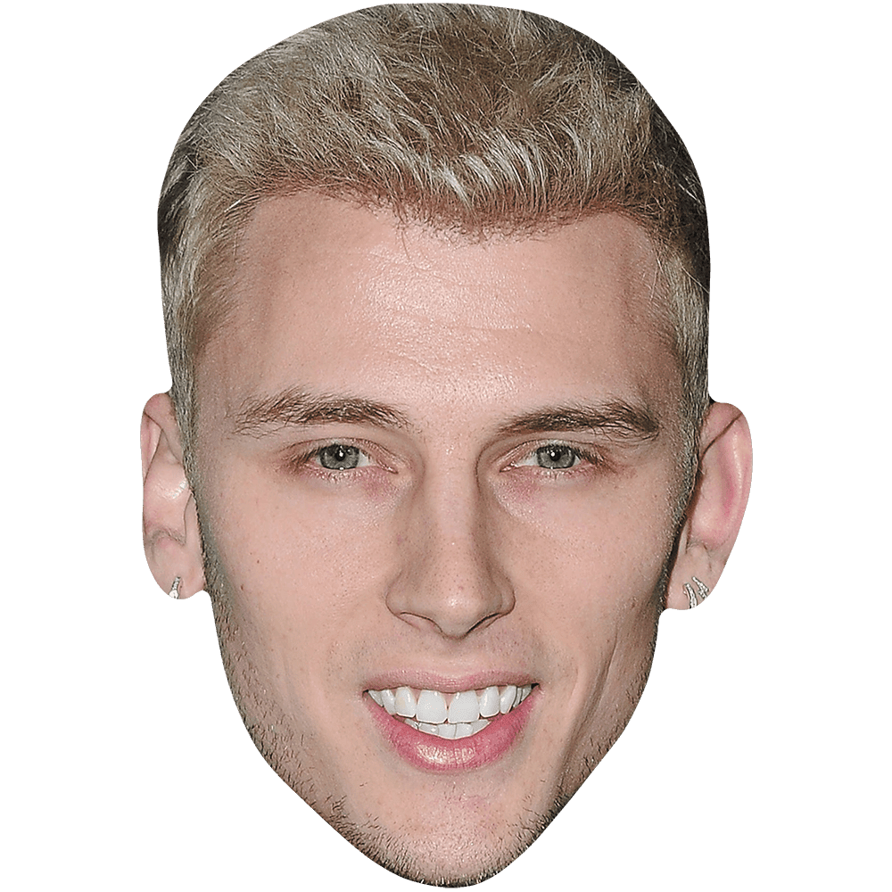 Machine Gun Kelly (Smile) Flat Cardboard Face - Walmart.com
