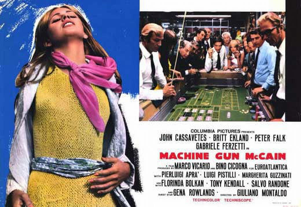 Machine Gun McCain - movie POSTER (Style B) (11" x 14") (1970 ...