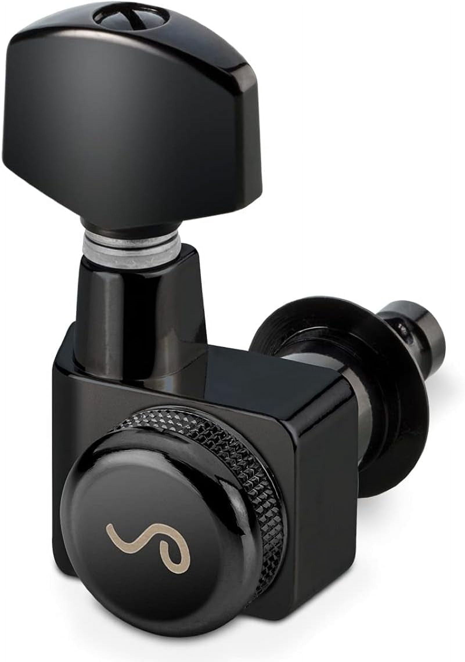 Machine Heads - Original F Series Locking Tuner Black Chrome - Walmart.com