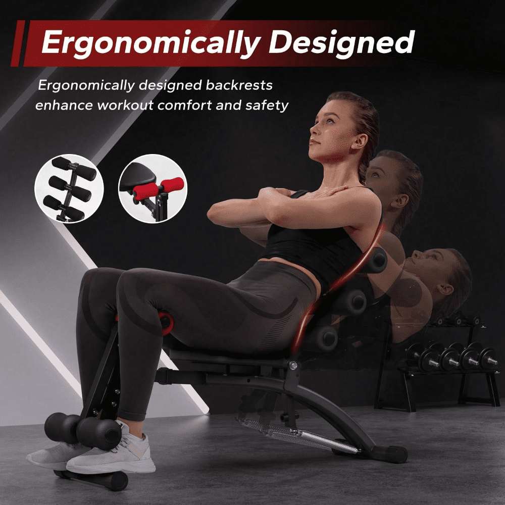 Machine, Multi-Functional Adjustable Ab Trainer & Exercise Equipment ...