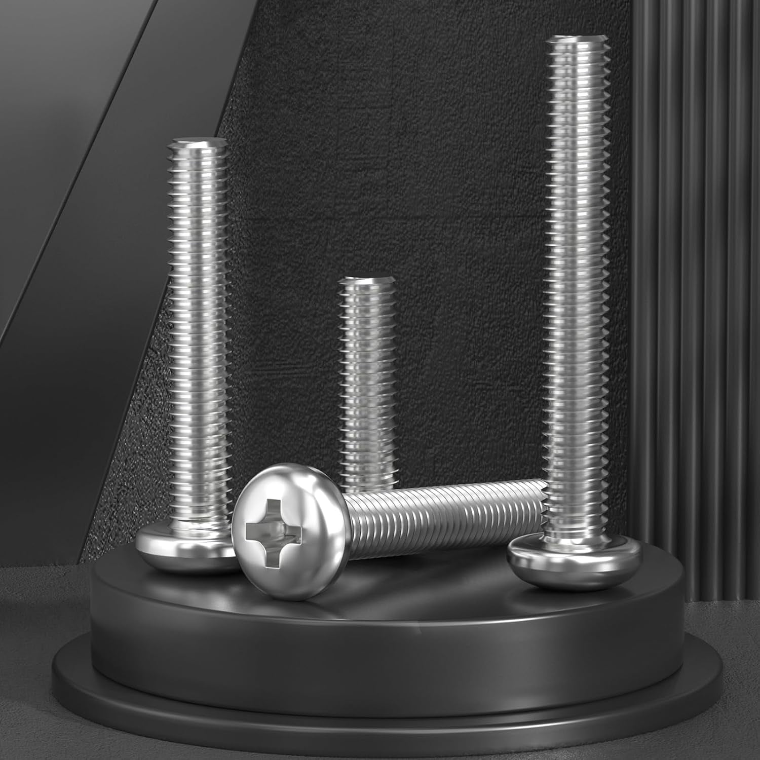 Machine Screws Assortment Kit, Assorted #8-32 Phillips Pan Head Screws ...