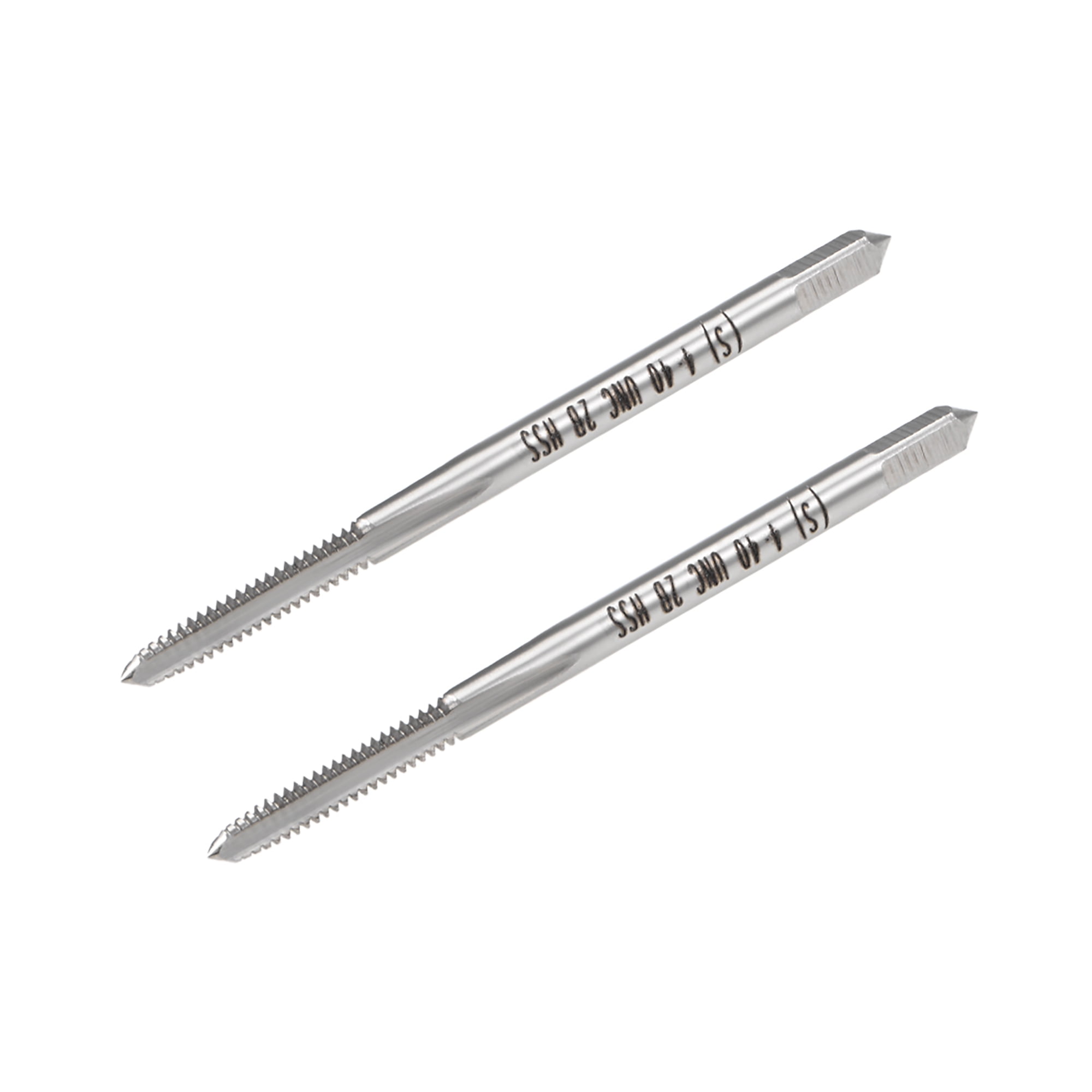 Machine Tap 4-40 UNC Thread Pitch 2B Class 3 Flute High Speed Steel ...