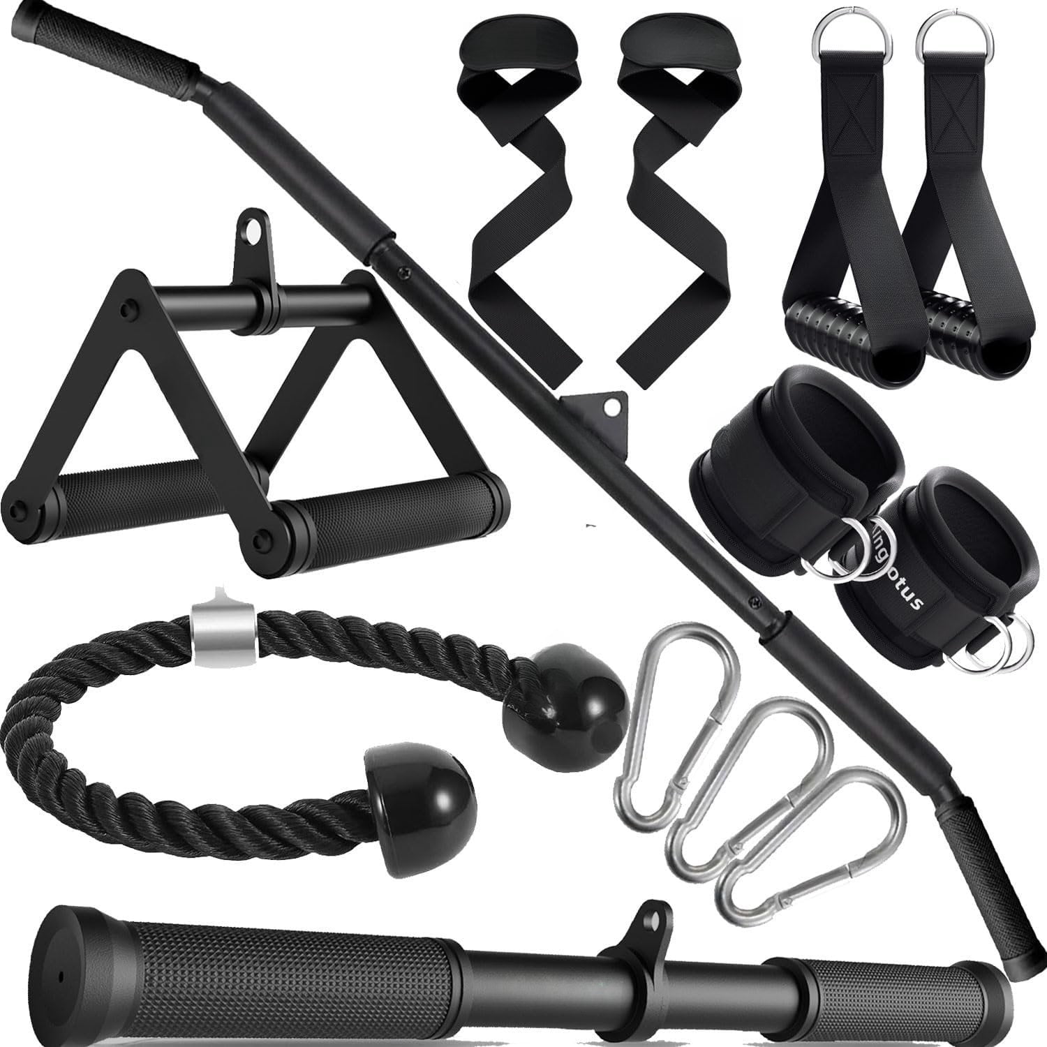 Machine for Gym, Triceps Press Down Machine attachments, LAT Pull Down ...
