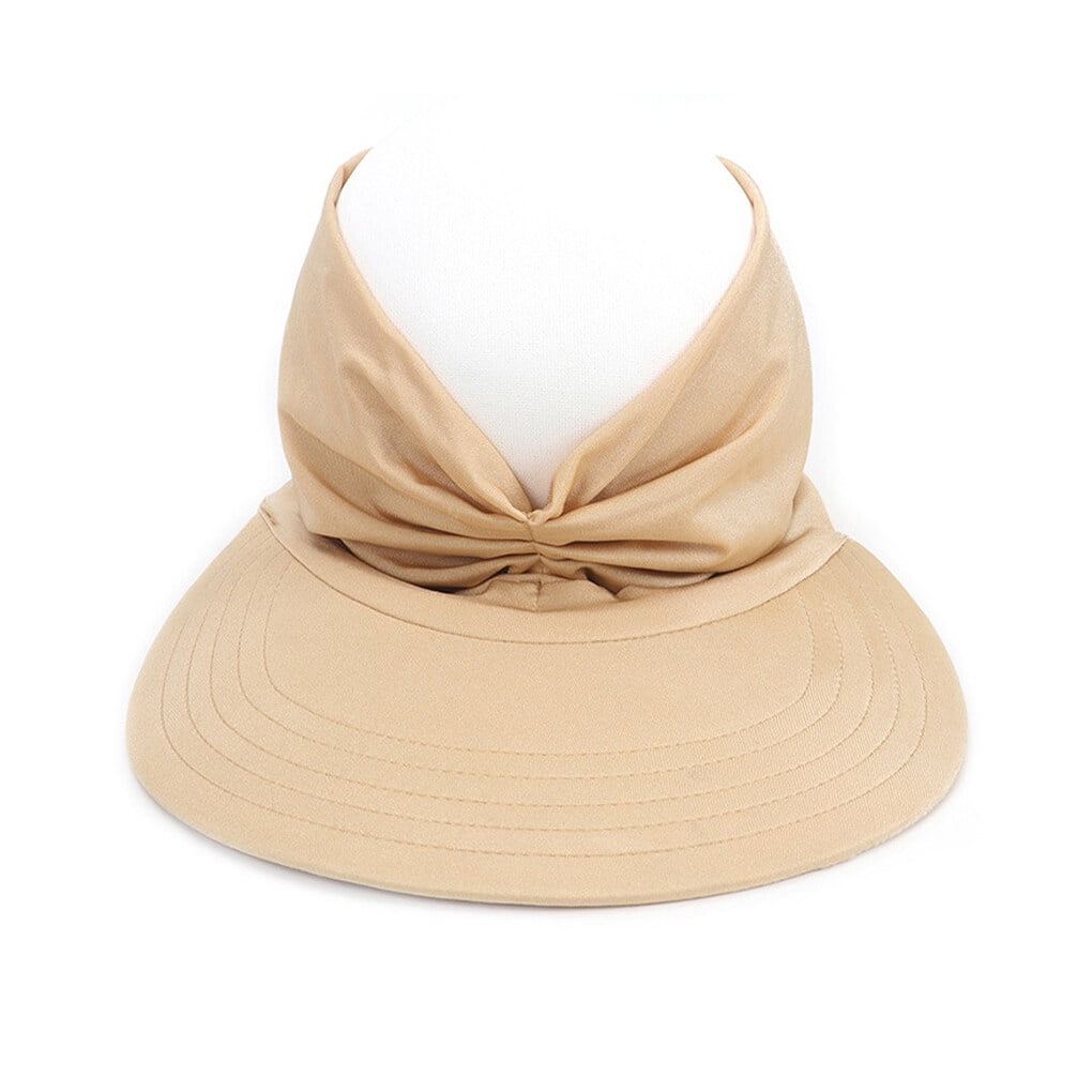 Machinehome Women Hat Summer Outdoor Sunhat Girls Beach Sun Visor Cap ...