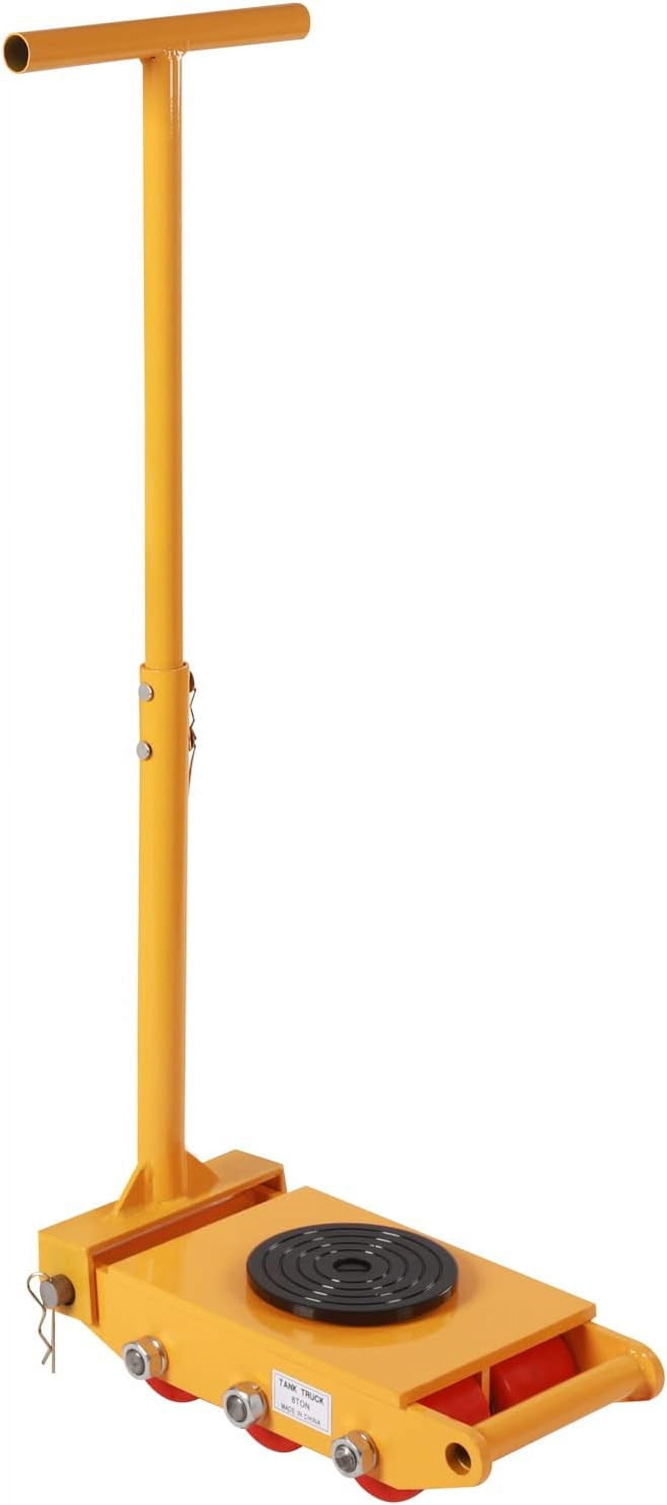 Machinery Mover, 8T Machinery Skate Dolly with Steering Handle ...