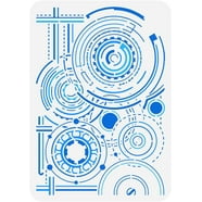 Nurse's Day Stencils 11.8x11.8 inch Medical Symbols Decoration Stencils ...