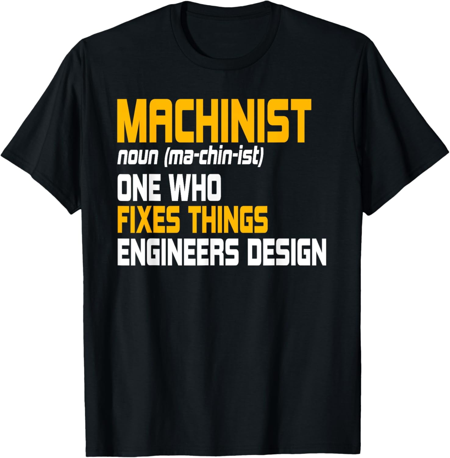 Machinist CNC Machine Tools Profession Machinery Operator T-Shirt ...