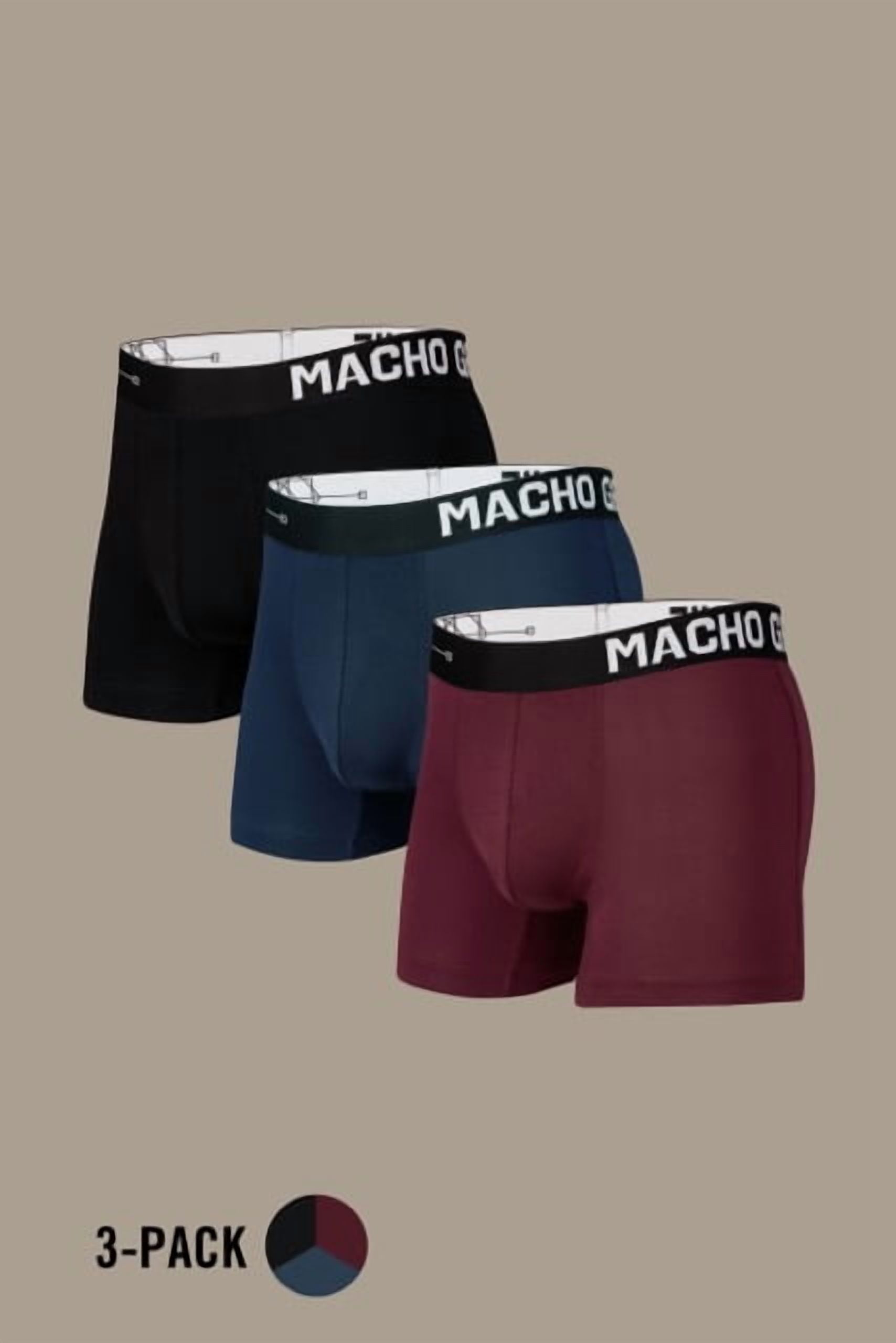 Macho Genie - Men's Essentials - Classic Premium Soft and Breathable ...