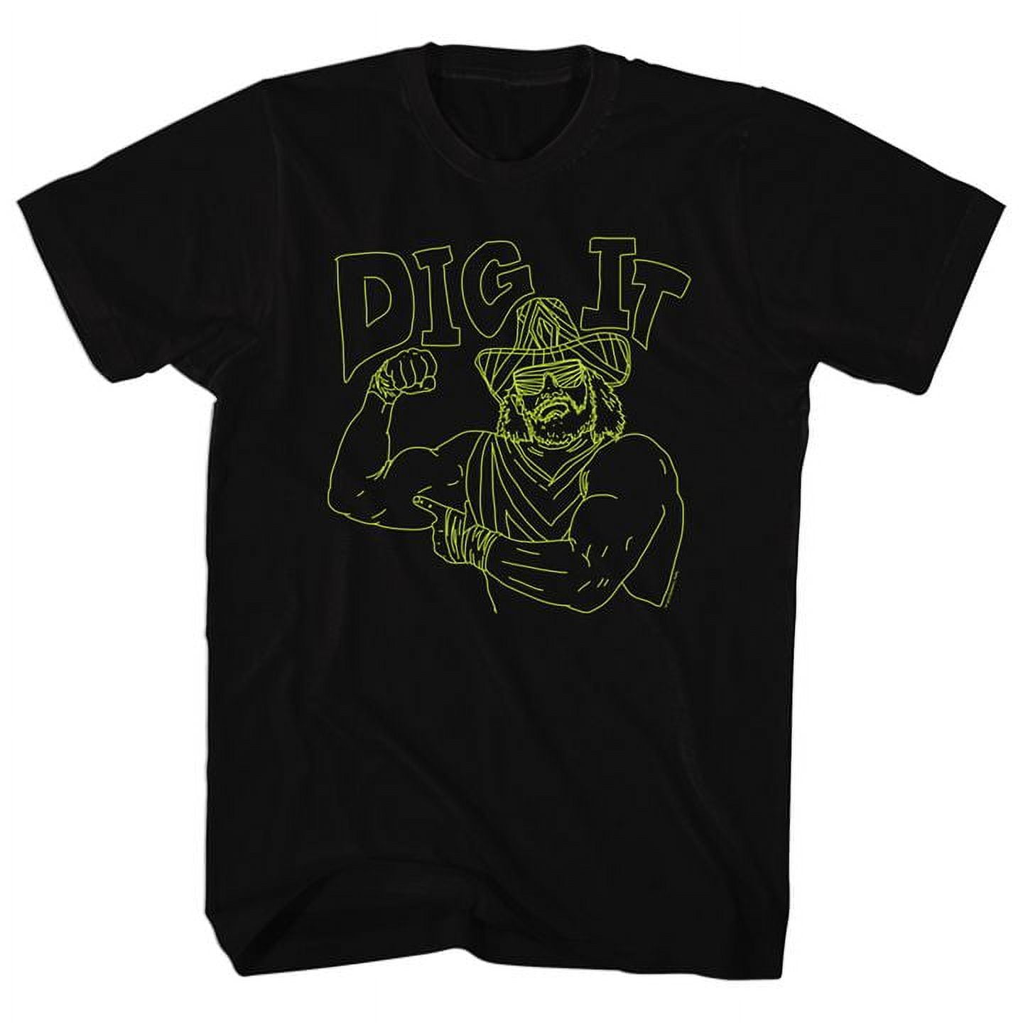 Macho Man Do It Black Adult T-Shirt 3Xlt - Walmart.com
