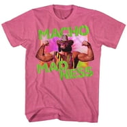 Macho Man Icons Randy Savage Adult Short Sleeve T Shirt - Walmart.com