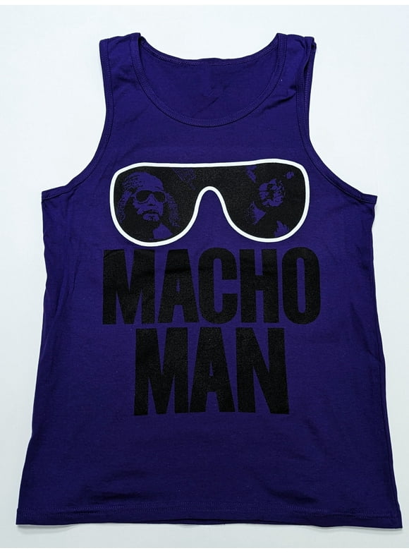 Macho Man Purple Shirt