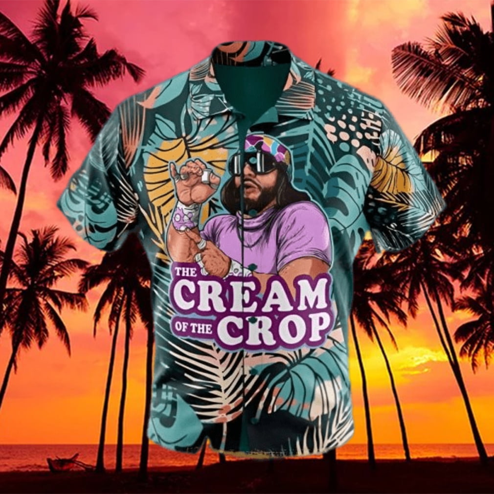 Macho Man The Cream Of The Crop Pro Wrestling Hawaiian Shirt - Walmart.com