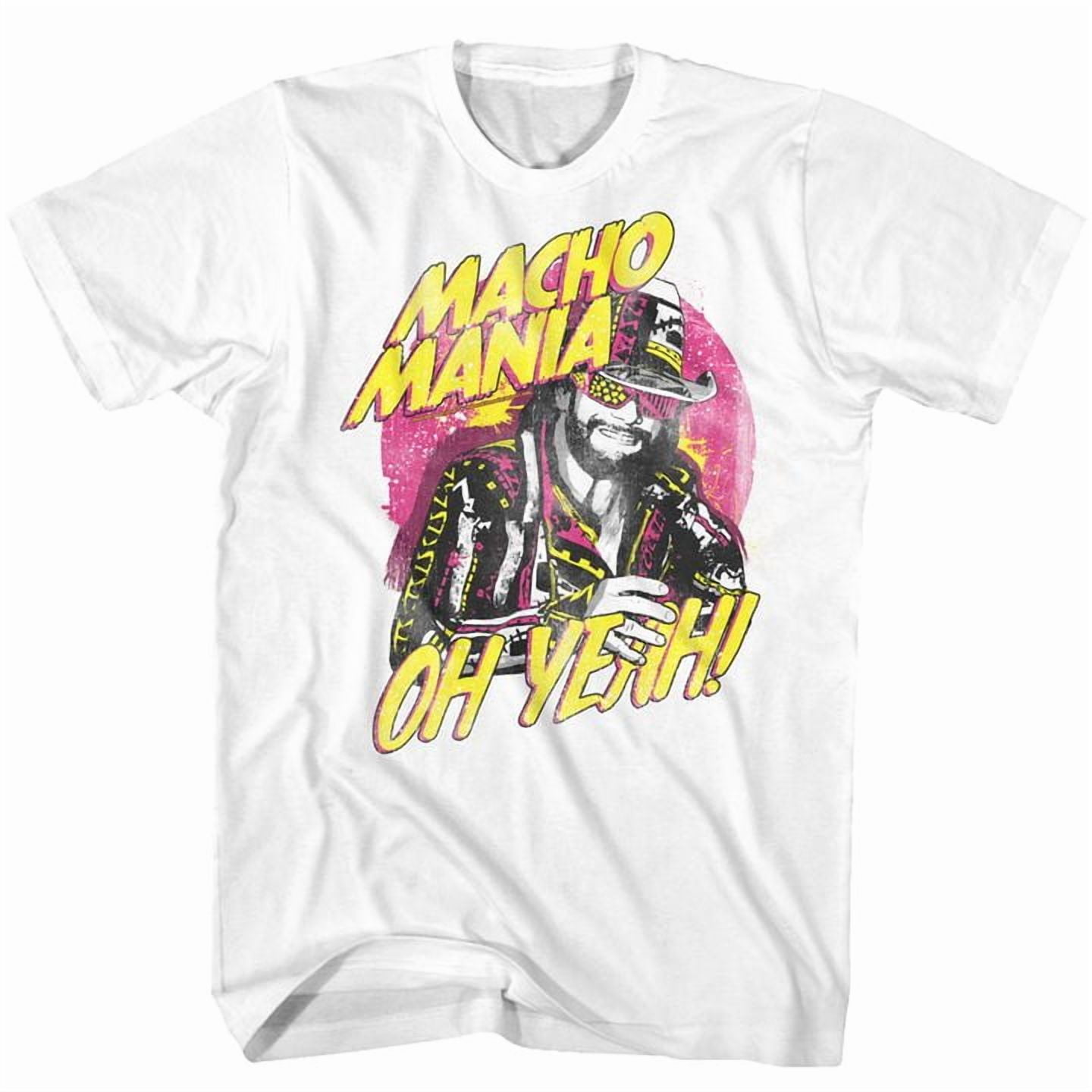 Macho Mania White Adult T-Shirt 5Xl - Walmart.com
