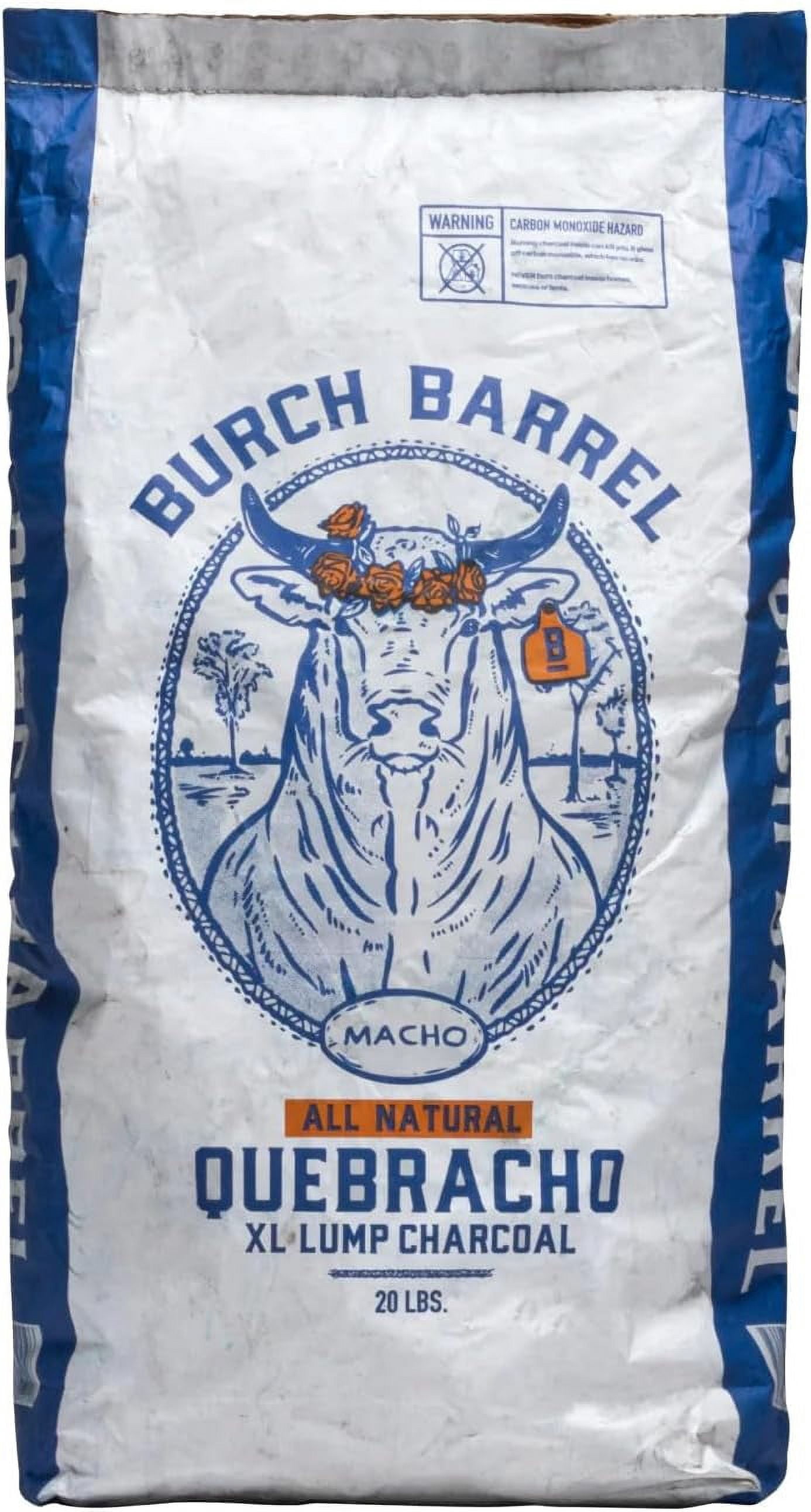 Macho Quebracho XL Lump Charcoal | All Natural Extra Large Lump ...
