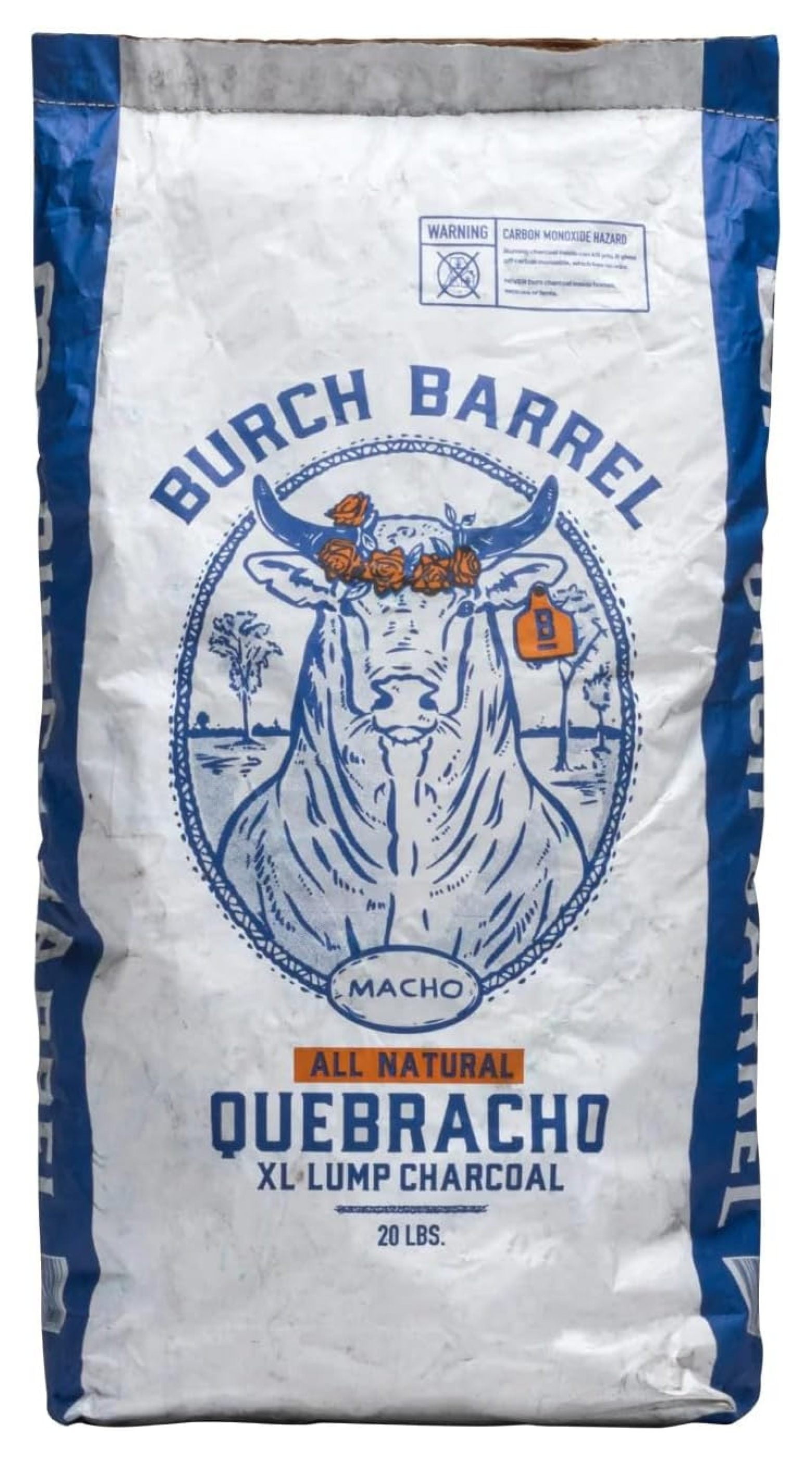 Macho Quebracho XL Lump Charcoal | All Natural Extra Large Lump ...