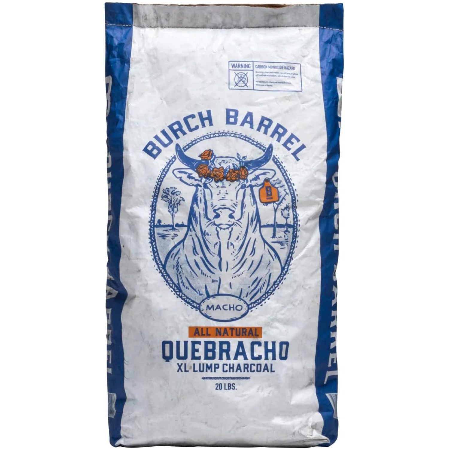 Macho Quebracho XL Lump Charcoal | All Natural Extra Large Lump ...