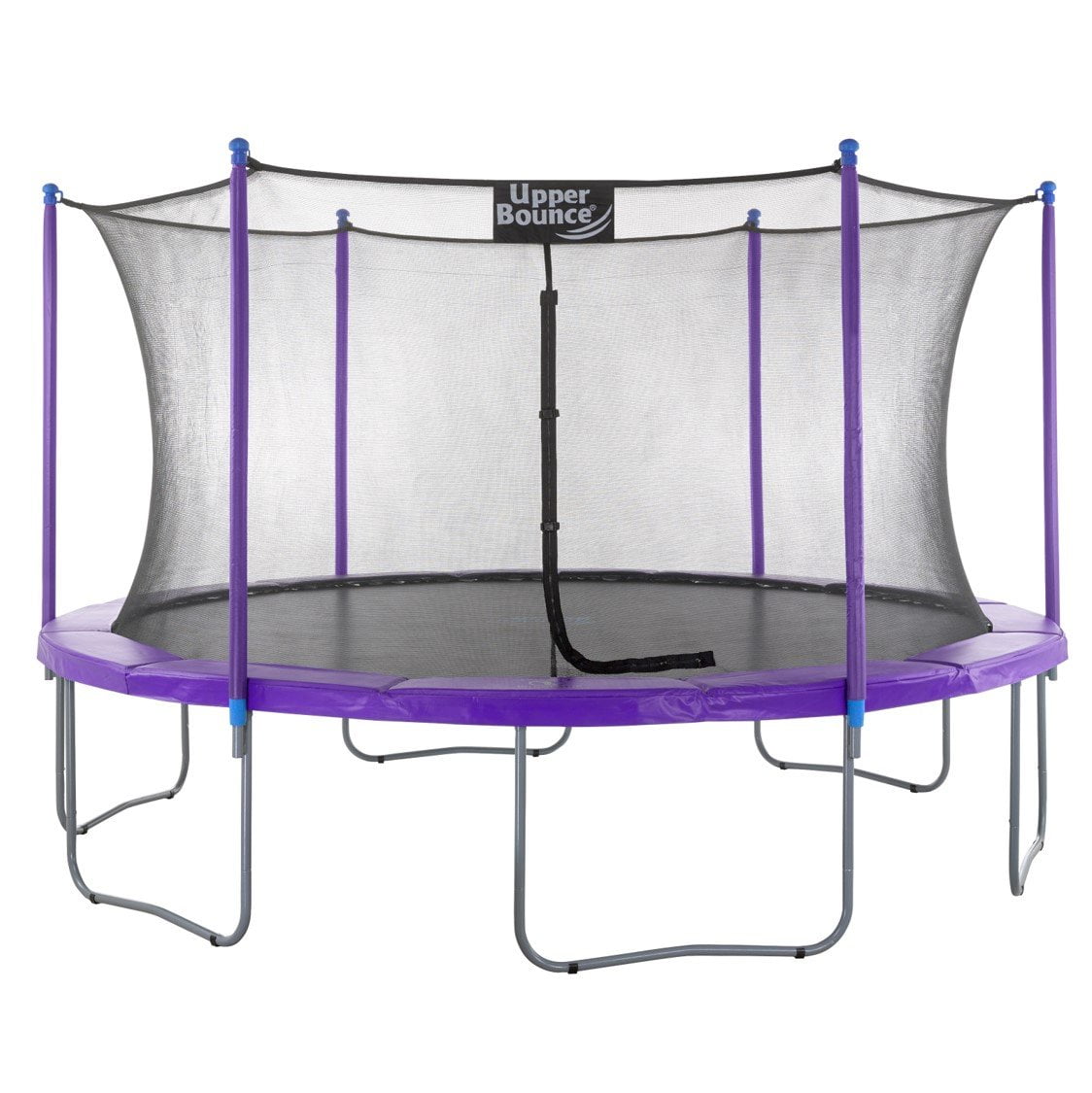 Machrus Upper Bounce 14 FT Round Trampoline Set with Safety Enclosure ...