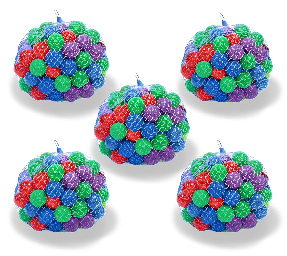 Machrus Upper Bounce Crush Proof Plastic Trampoline Pit Balls 500 Pack ...